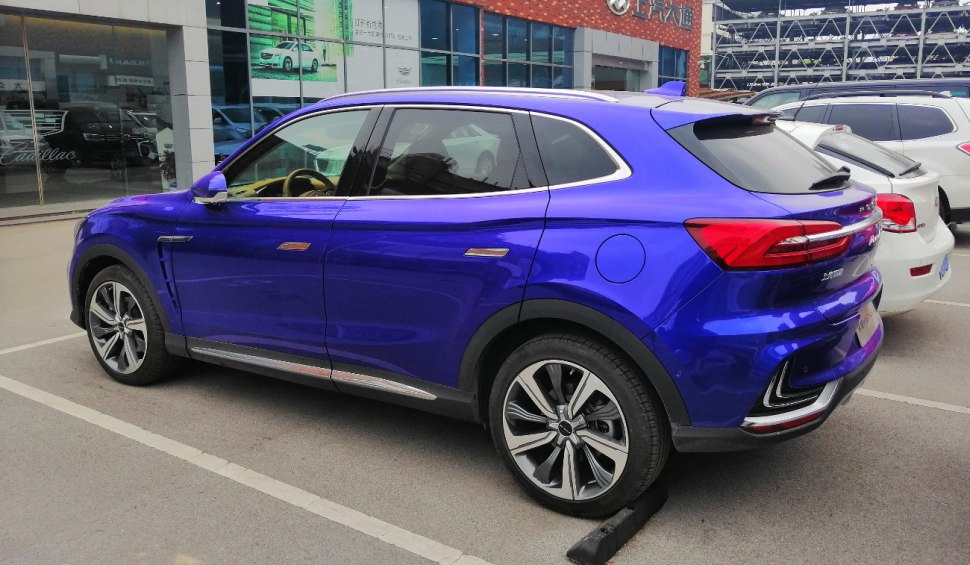 Roewe Marvel X technical specifications and fuel economy